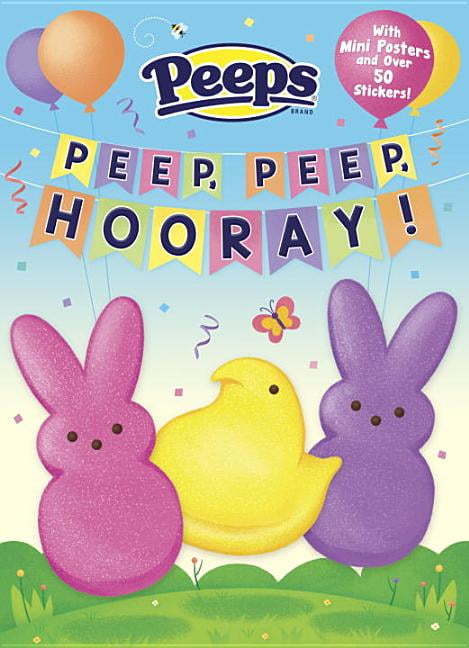 Full-Color Activity Book with Stickers: Peep, Peep, Hooray! (Peeps ...