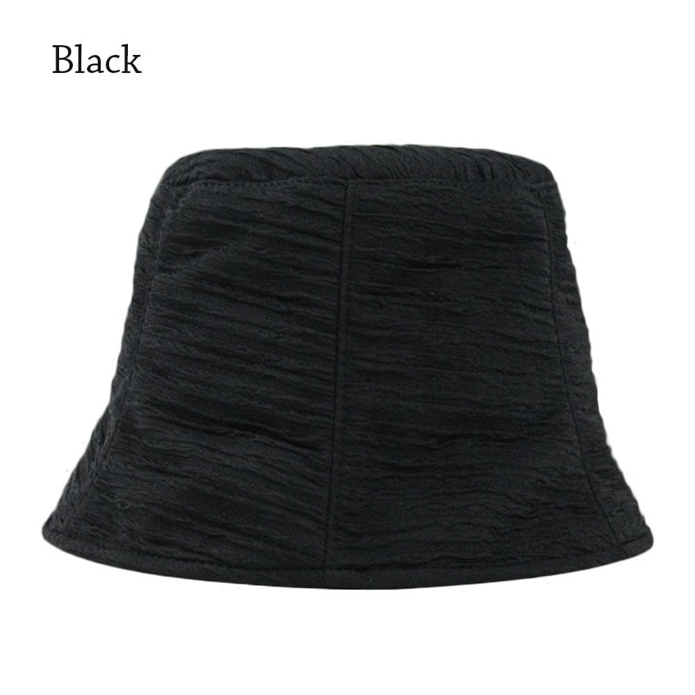Girls Panama Outdoor Chiffon Thin Style Sun Beach Cap Bucket Hat ...