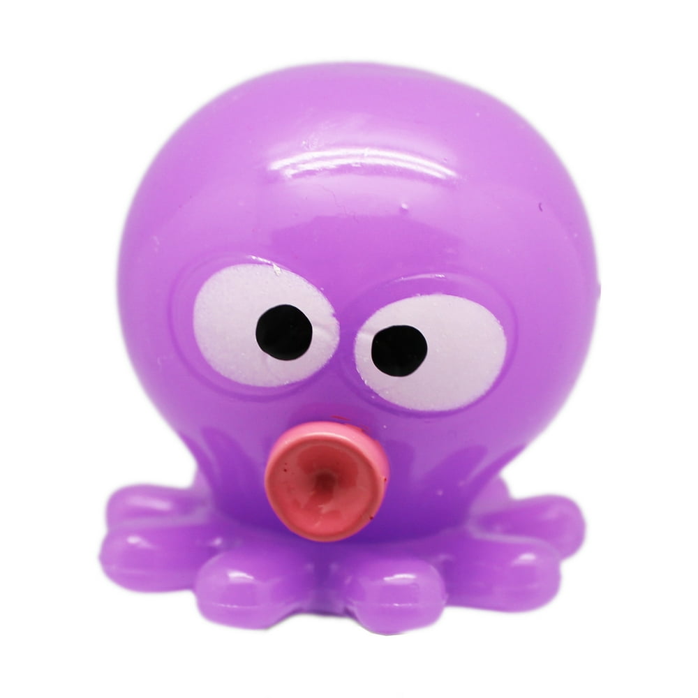 Silly Face Squishy Light Up Octopus: Purple - By Ganz - Walmart.com ...