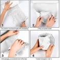 White Honeycomb Wrapping Paper Wrap 15"x131' Sustainable Alternative to ...