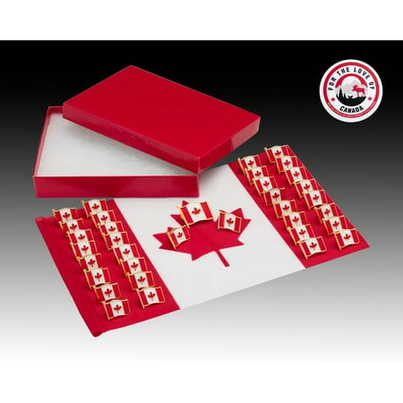 Canada Flag Lapel pins. Package of 35 | Walmart Canada