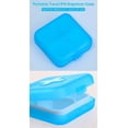 6-pack pill box organizer - portable travel pill box, daily medication ...