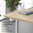 Synergy 72-inch Rectangle Modular Conference Table in Elm - Engineered ...