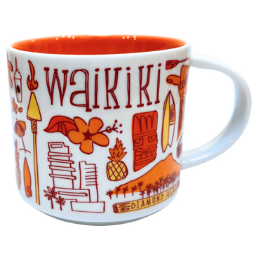 Starbucks Been There Series Hawaii Ceramic Mug, 14 Oz - Walmart.com