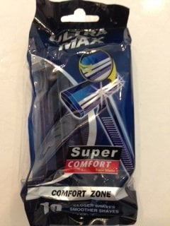 Razor Ultra Max Twin Blade 10 unidades, paquete de 2 para hombre ...