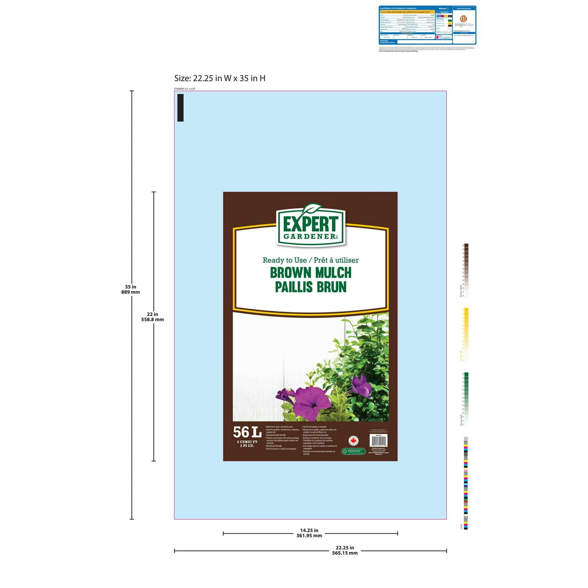 Click here for Expert Gardener Pl Expert Gardener Brown Mulch prices