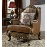 Traditional Custom Mohawk Finish Leather 3Pcs Sofa Set By Homey Design ...