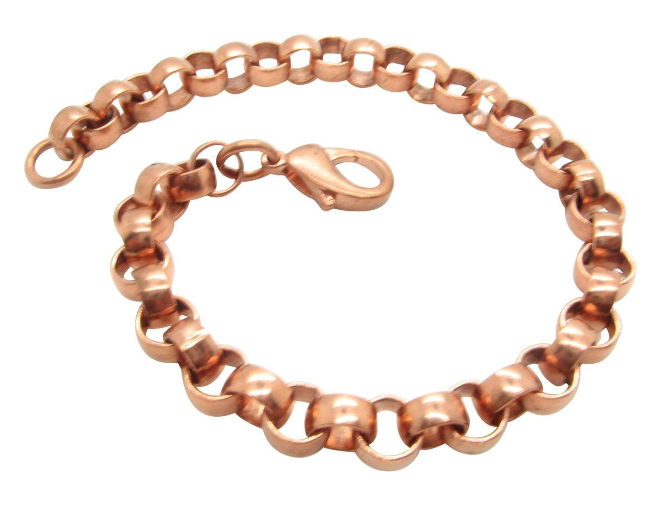 11 1/2 Inch Copper Anklet, 5/16 of an inch wide, CA705G - Made in the ...