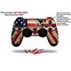 Skin Wrap for Sony PS4 Dualshock Controller Painted Faded and Cracked ...