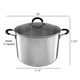 Large Stock Pot-Stainless Steel Pot with Lid-Compatible with Electric ...