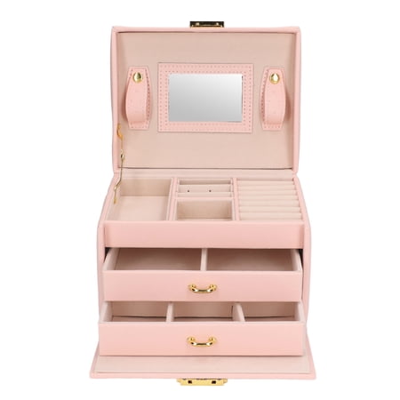 Jewelry Storage Box, Compact Display Function Jewelry Box Space Saving ...