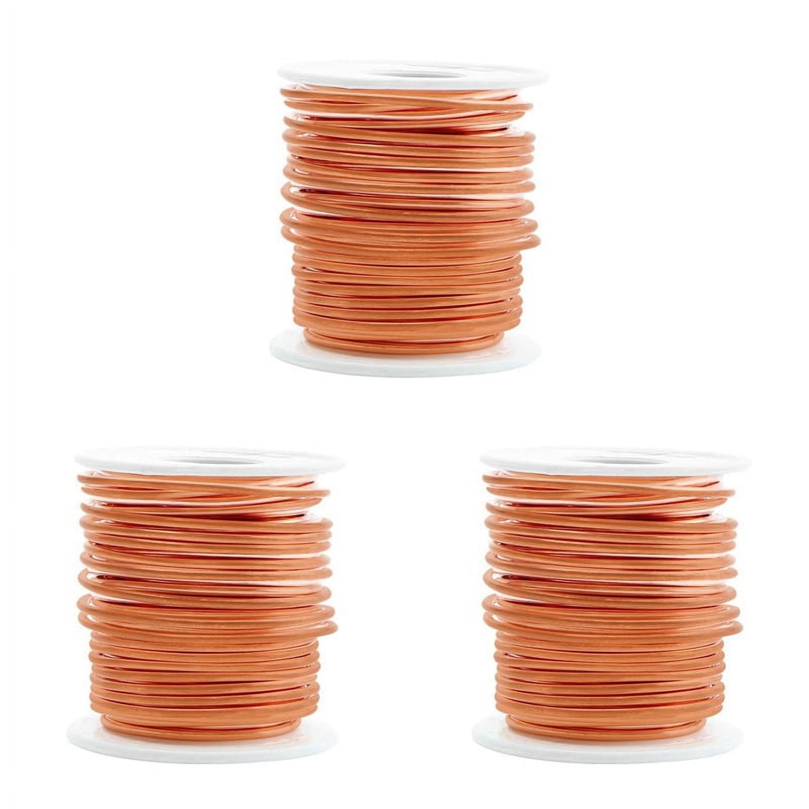 Click here for Unbranded 3x Copper Wire  99.9 Soft Pure Bare Copp... prices