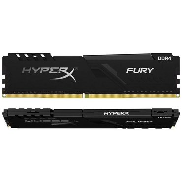 HyperX FURY 16GB 2666MHz DDR4 CL16 DIMM for Desktop Gaming PC, Black ...