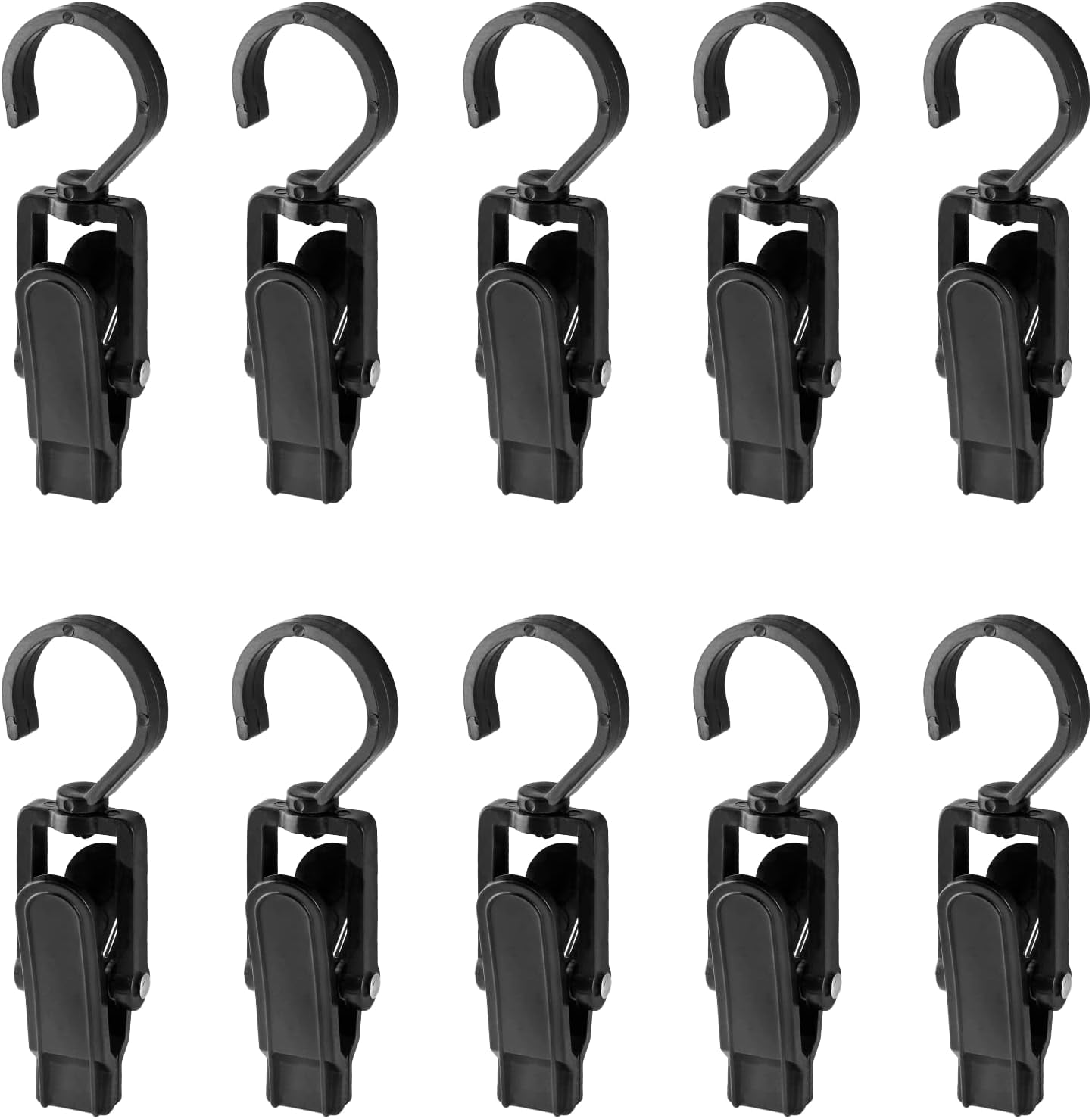 10 PCS Ganchos para ropa Clip, Pinzas de plástico para ropa, Clips para ...