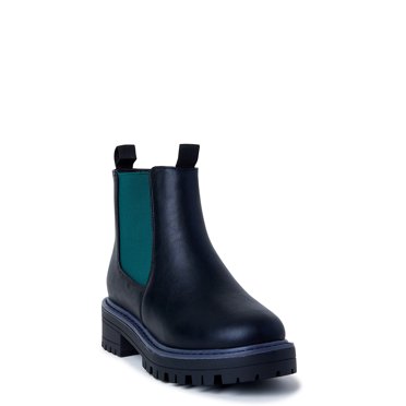 C. Wonder Women's Laney Lug Sole Lace Up Boots - Walmart.com