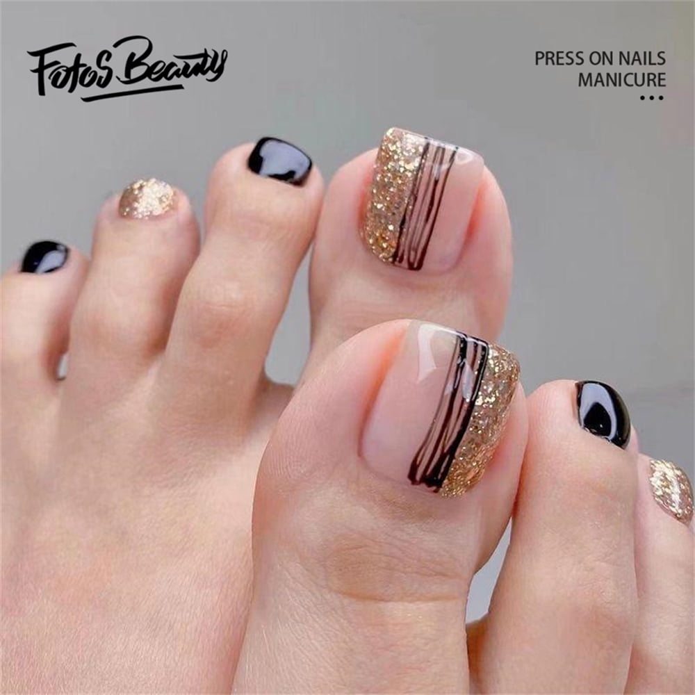 Toe Nail Designs With Diamonds