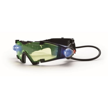 Collections Etc Night Vision Goggles with Detachable LED Headlamp for ...