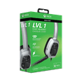 PDP Xbox One LVL 1 Chat Gaming Headset, Grey Headset, 048-040-NA-YCAM ...