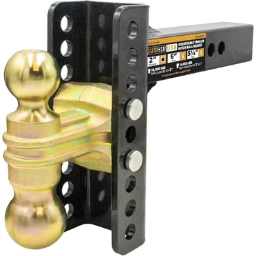 CURT Mfg 48012 Front Mount Hitch Receiver-Mount Ball & Pintle ...