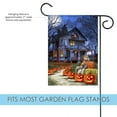 Toland Home Garden Spooky Manor Fall Halloween Flag Double Sided 12x18 ...