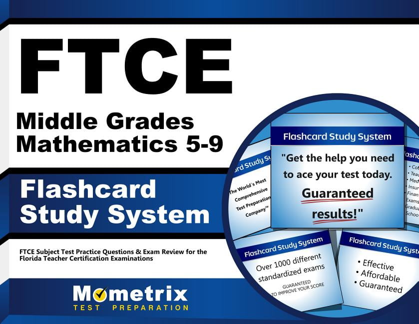 FTCE Middle Grades Mathematics 5-9 Flashcard Study System : FTCE Test ...