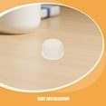 ELAYARD 12Pcs Clear Plastic Round Plug for Planter Box Prevents Water ...