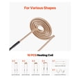 Induction Heater Bolt Removal Kit 1100W 110V, Magnetic Nut Buster Tool ...
