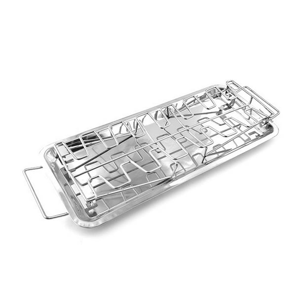 relayinert Stainless Steel Chicken Leg Holder Portable Anti-rust ...