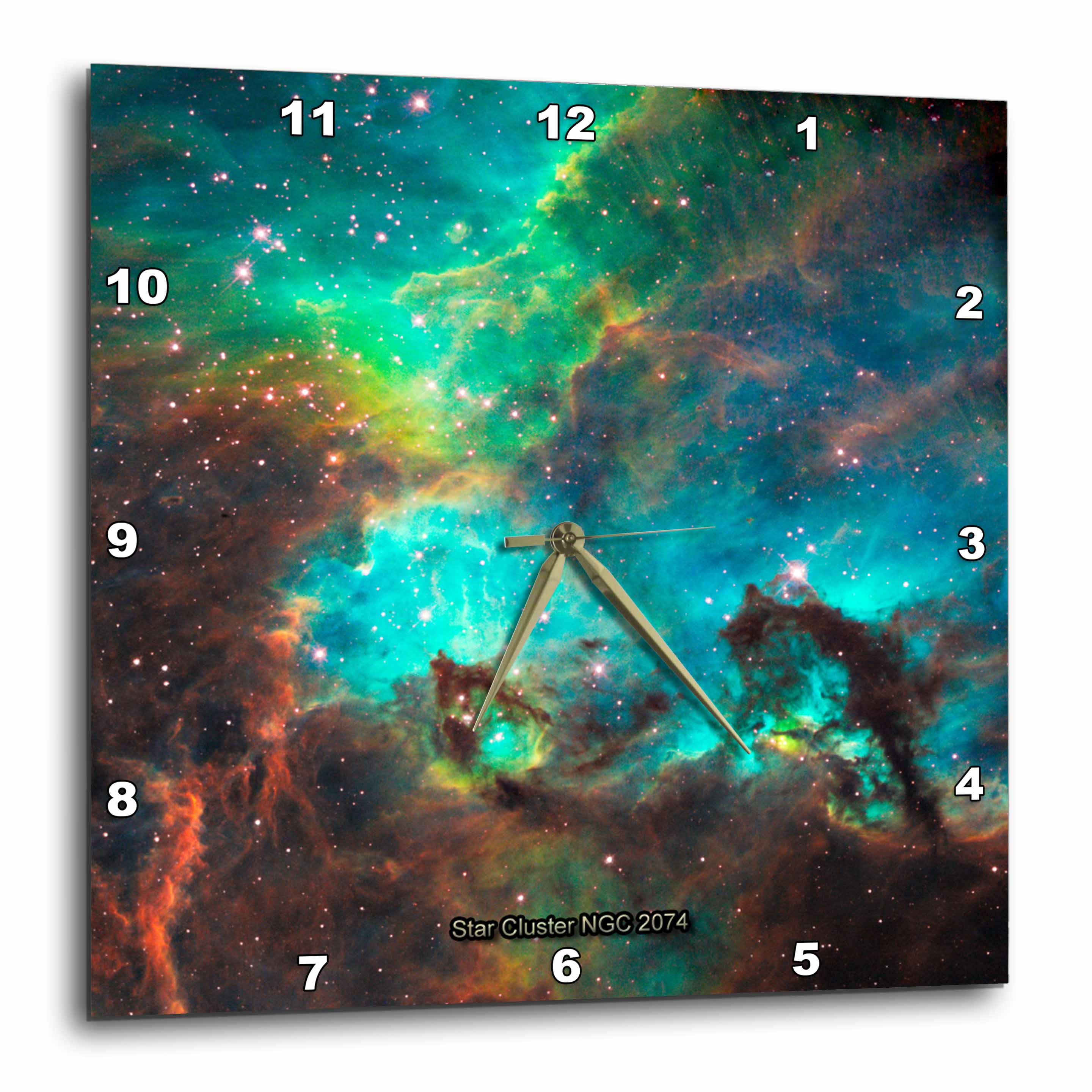 3dRose Galaxy and Nebula - Star Cluster NGC 2074 in the Large Cosmic ...