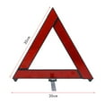 Triangle Warning Hazard Safety Triangles Car Parking Sign Reflective ...