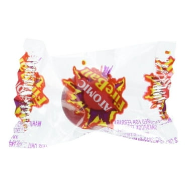 Atomic Fireball Hot Cinnamon Candy - Individually Wrapped - Walmart.com