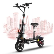 MotoTec Fat Tire 60v 18ah 2000w Lithium Electric Scooter Black ...