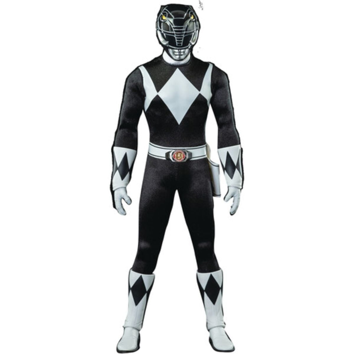 15.25" Mighty Morphin Black Power Rangers Figure - Walmart.com