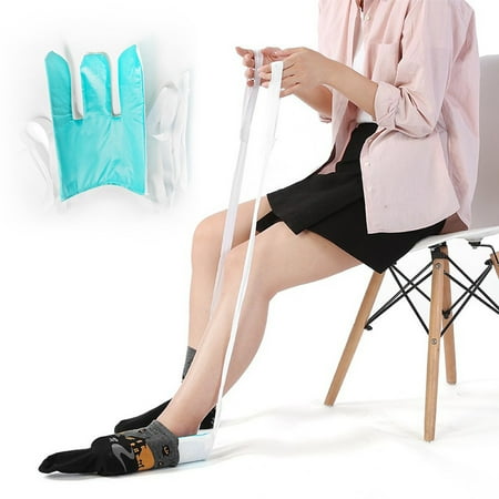 TILIYHELLO Stocking Sock Aid Kit Pulling Assist Device Sock Helper Aide ...