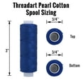Threadart Pearl Cotton Thread | 75yd Spools Size 8 | Perle Cotton for ...