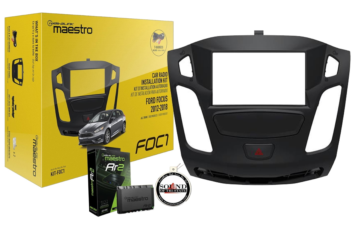 iDatalink KIT-FOC1 Dash Kit + ADS Interface Module - Walmart.com