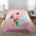 Disney Princess Kids Comforter Set, 2-Piece, Twin/Full, Reversible ...