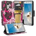 LG Fortune 2, LG Zone 4, LG Rebel 3 Case, Magnetic Leather Wallet ...