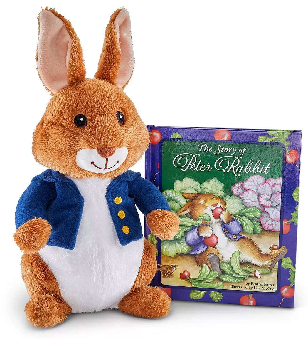 Peter Rabbit Plush & Book - Walmart.com