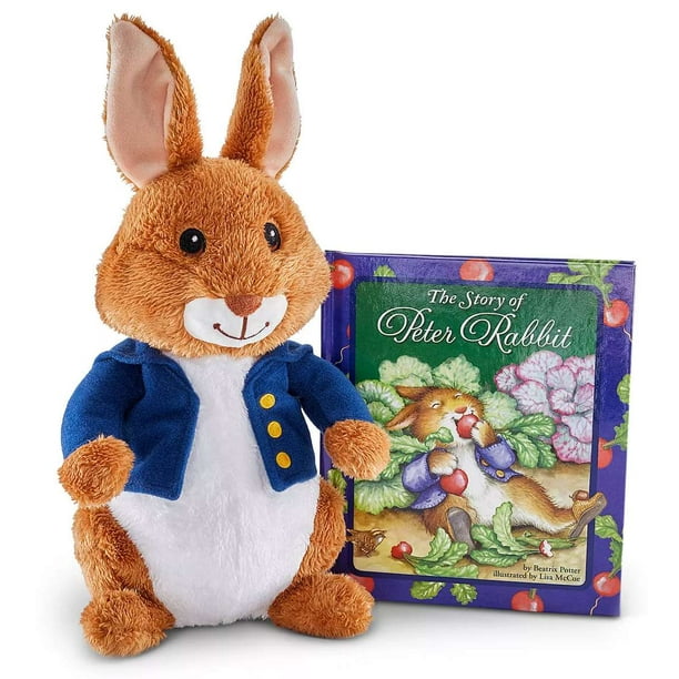 Peter Rabbit Plush & Book - Walmart.com