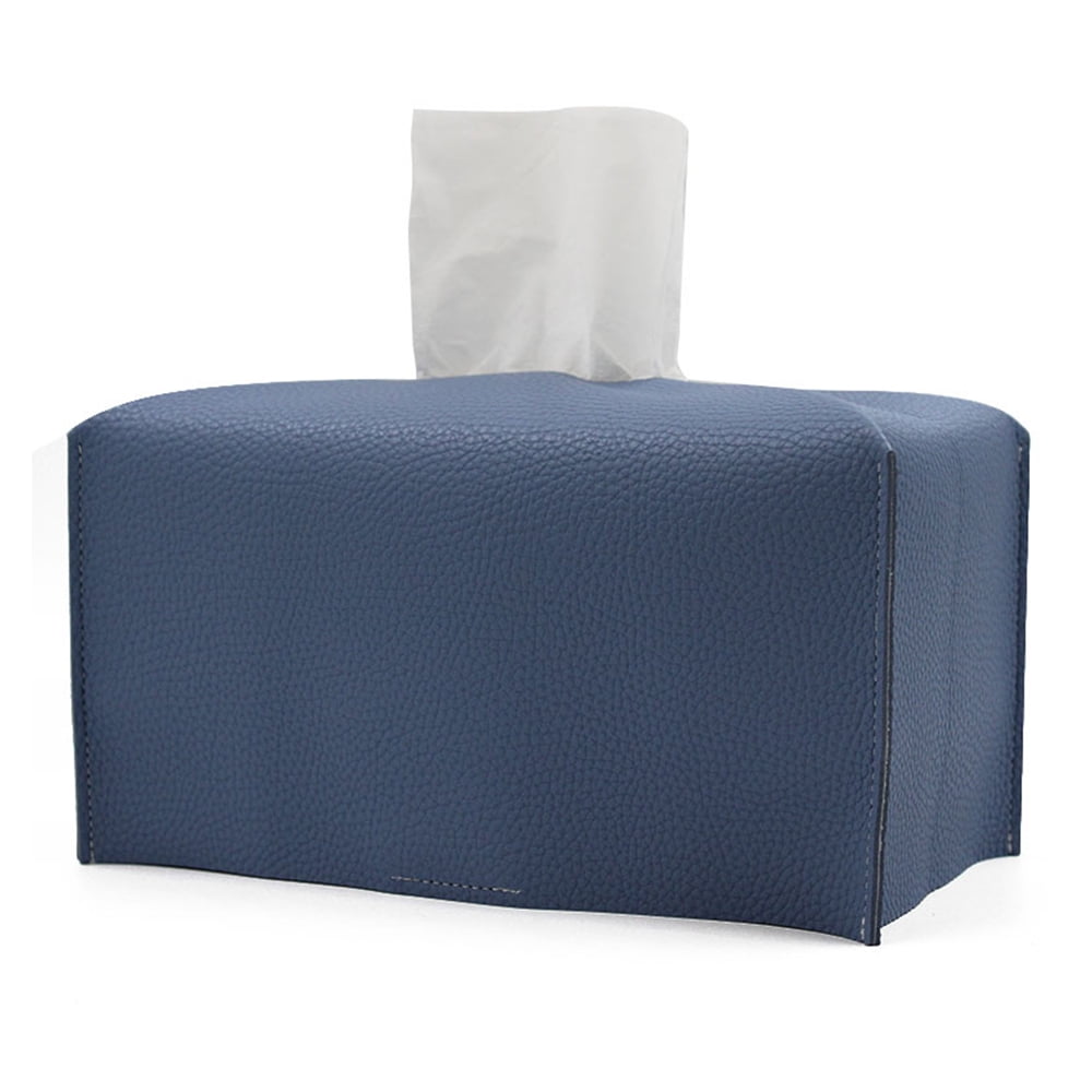 Tissue Box Cover, Modern Decorative Leather Rectangular Tissue Box Case ...
