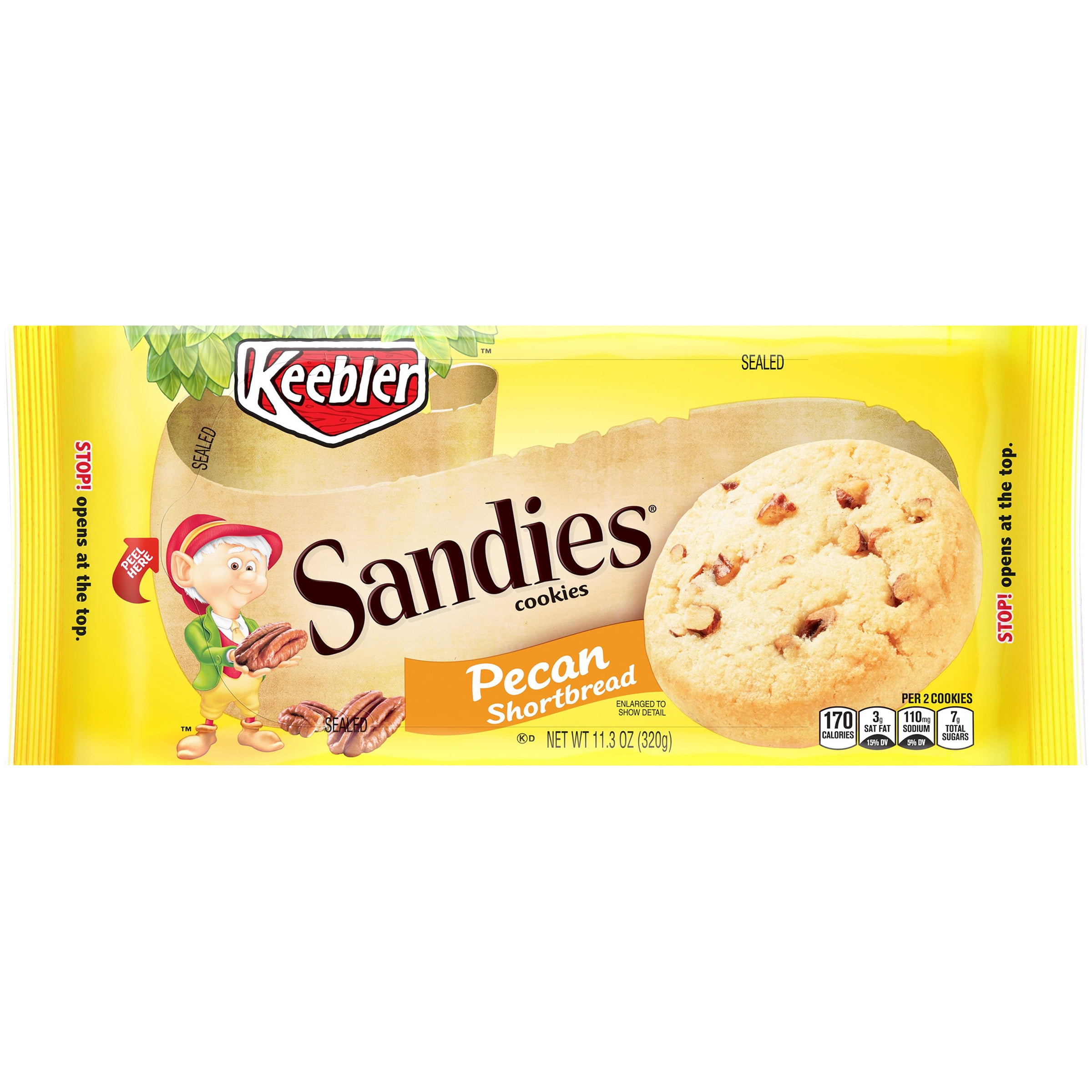 Keebler Sandies Cookies Pecan 11.3oz - Walmart.com - Walmart.com