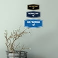 Signs ByLITA Fancy No Farting Graphic Funny Indoor Sign (Blue) - Large ...
