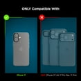 MagGlass, iPhone 17 Screen Protector, 6.3 inch, Blue-Light Blocking ...
