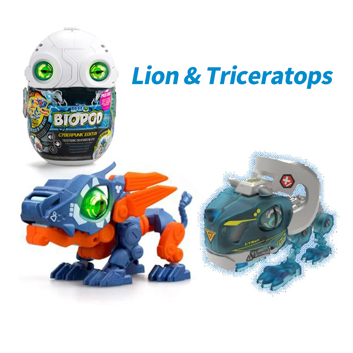 Buy Biopod Dinosaur Lion Mammoth Rhinoceros Tyrannosaurus Rex Pterosaur ...