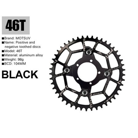 E-Bike 8Fun Chain Ring 46T 52T Chainring+Converter Set for Bafang Bbs01 ...