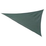 California Sun Shade Shade Sail 12' Triangle with Hardware Kit, Walnut ...