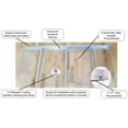 Sloped Heavy-Duty Medium Window Well Cover (42"W x 26"L) - Walmart.com