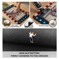 Anniversary USA Flag Bathroom Runner Rugs Non Slip Washable Absorbent ...