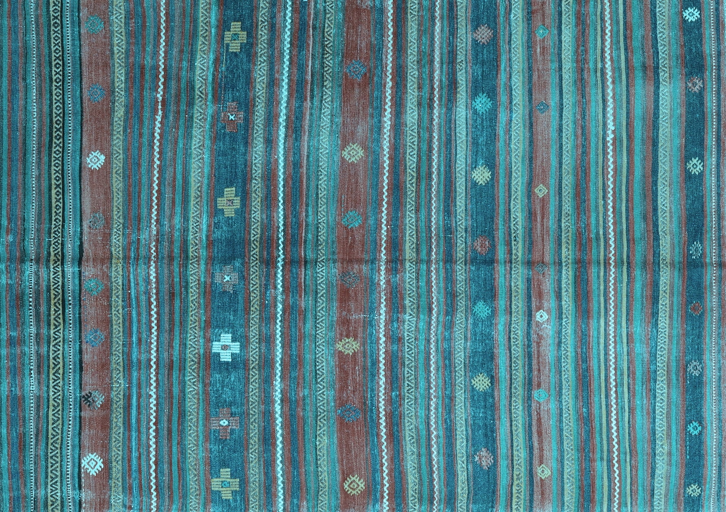 Ahgly Company Indoor Rectangle Abstract Light Blue Contemporary Area ...